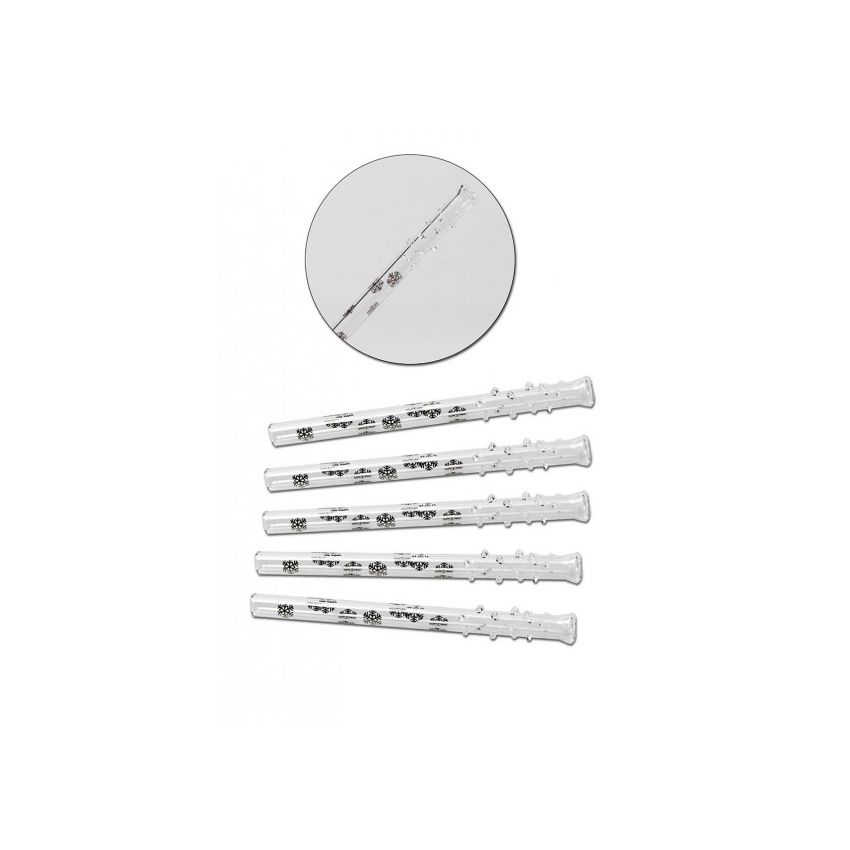 Glass Snorter 'Snow' with Pimples